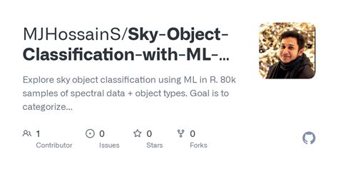 Github Mjhossainssky Object Classification With Ml In R Explore Sky