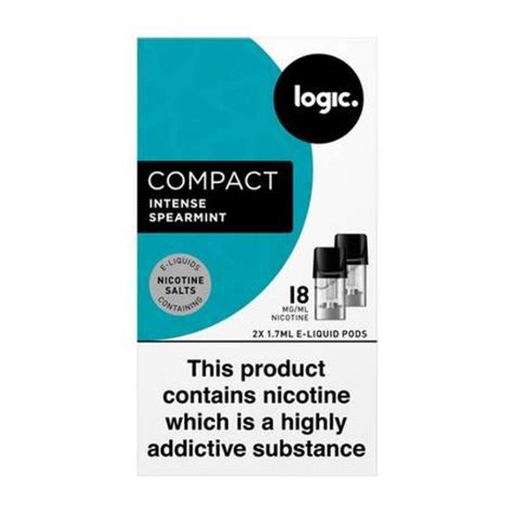 Logic Compact Intense 18mg Ns Vape Pods