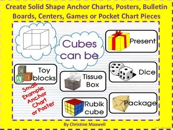Create Solid 3d Shape Anchor Charts Posters Bb Centers Games