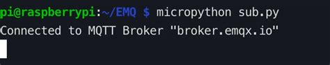 Micropython Emqx Platform