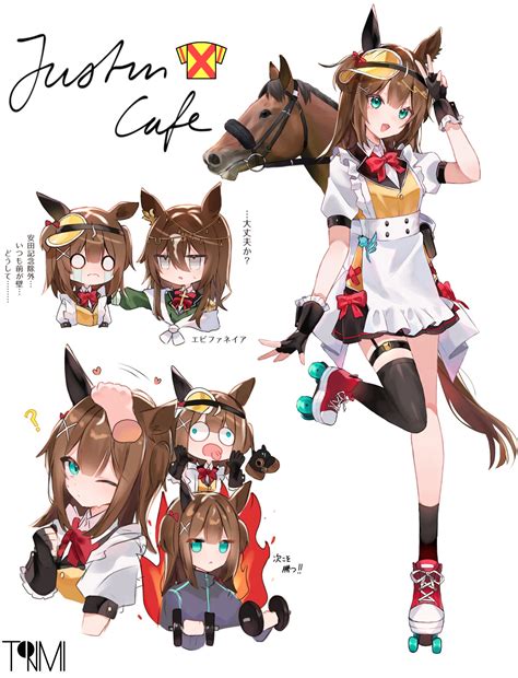 Epiphaneia And Justin Cafe Original And 2 More Drawn By Toriumitrmx