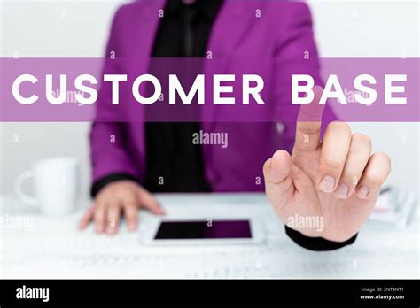 Text Caption Presenting Customer Base Business Overview Encourage