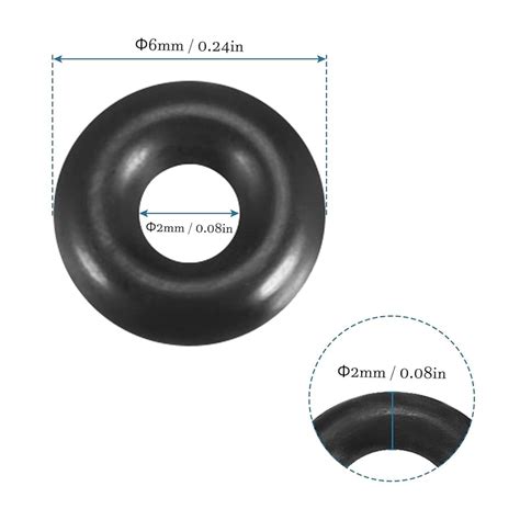 Guarnizione Idraulica Quarkzman Nitrile Gomma O Ring 46mm X 38mm X 4mm