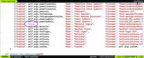 Question About Updating To V3 Patcher · Ryanoasis Nerd Fonts