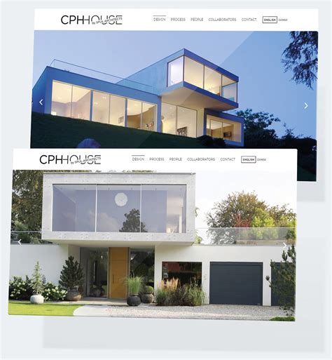 Cph House Website On Behance