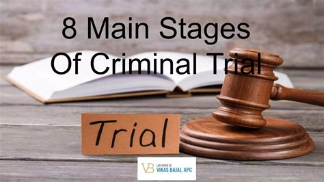 8 Main Stages Of Criminal Trial Pptx