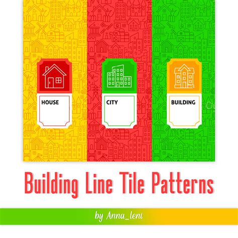 Building Line Tile Patterns Masterbundles