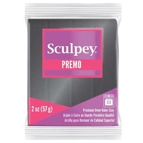 Sculpey Premo Polymer Oven Bake Clay Graphite Pearl