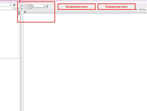Disappearing Menu General Q And A Chieftalk Forum