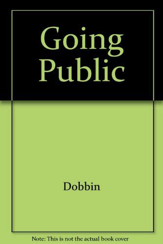 Going Public Dobbin Muriel 9780517125984 Abebooks