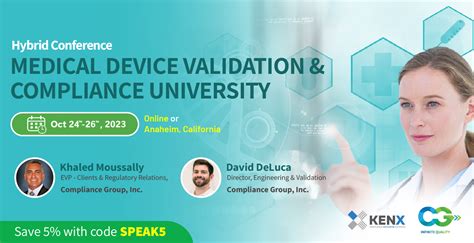 Medical Device Validation And Compliance University Compliance Group Inc