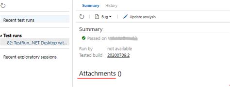 Where To See Attachments In New Test Plan View Azure Devops Stack Overflow