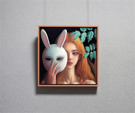 神秘园·47杨超油画 站酷zcool