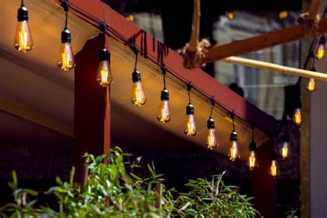 How To Install Outdoor String Lighting