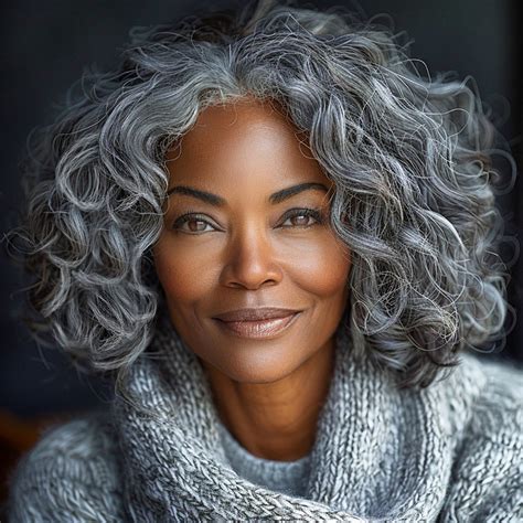 Curly Senior Wigs Soul Lady