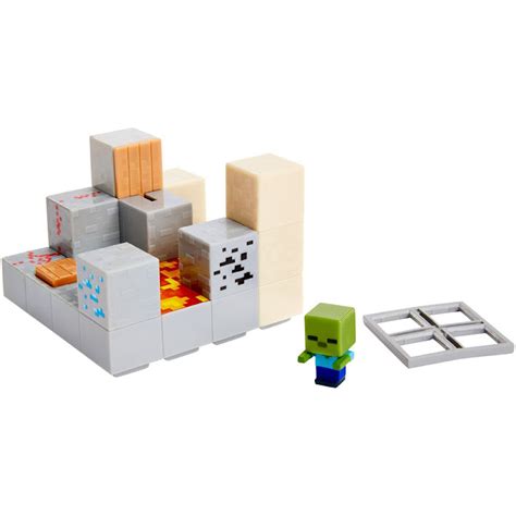 Minecraft Piston Push Mini Figures Minecraft Merch