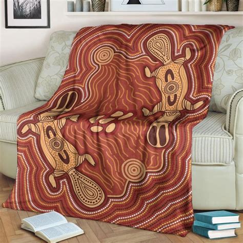 Aio Pride Vibe Hoodie Australia Aboriginal Premium Blanket Indigenous