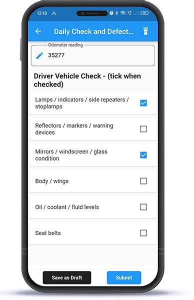 Driver Walkaround Check App Fleetcheck Driver