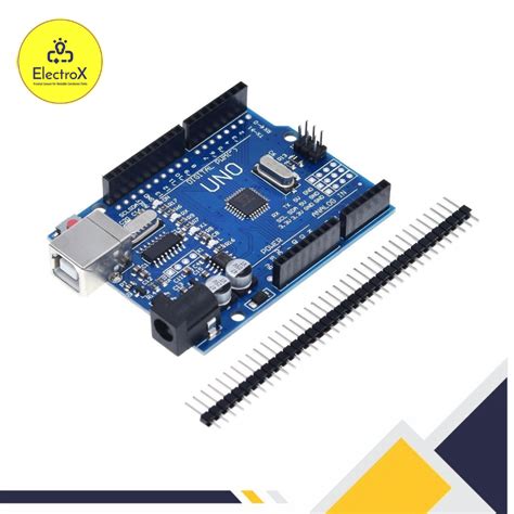 Arduino Uno R3 Smd Development Board With Usb Cable For Robotics And Automation Project Daraz
