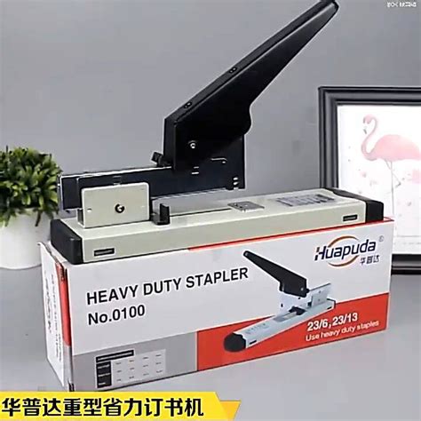 Staples Huapuda Heavy Duty Stapler Up To 120 Sheets Capacity Long Arm Stapler Bookbinding