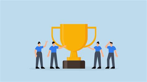 Team Success Recognition 4k Animation Of Joy Achievement Entrepreneurs