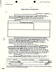 Fbi — Federal Bureau Of Investigation