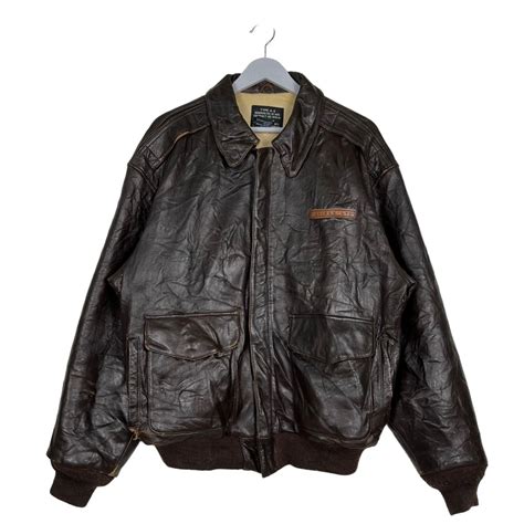 Rare Vintage Avirex Type A 2 Leather Jacket Etsy