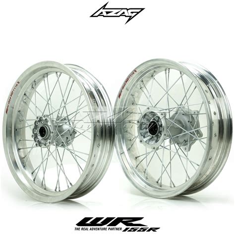 Jual Velg Set Supermoto Wr155 Rossi Silver Tromol Original Yamaha