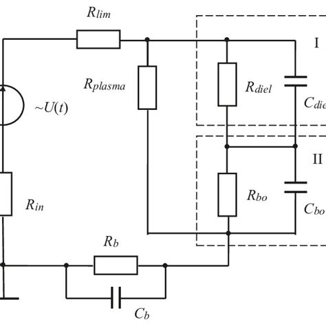 Equivalent Circuit For Modeling Electrical Gas Discharge Circuits R In Download Scientific