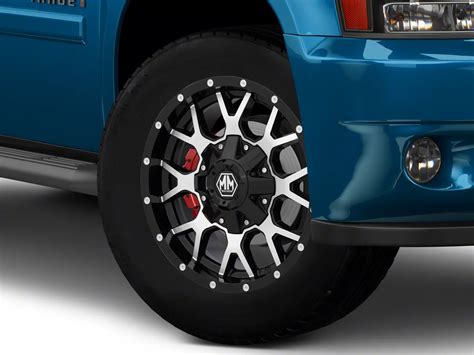 Mayhem Wheels Toyota 4 Runner Warrior Black Machined 6 Lug Wheel 20x10