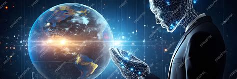 Premium Photo The Integration Of Artificial Intelligence And Global