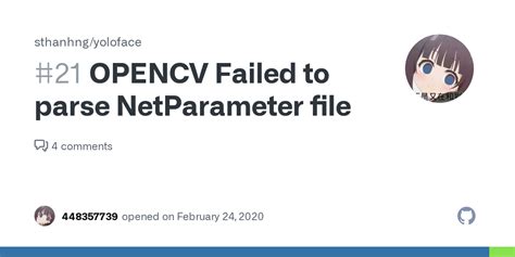Opencv Failed To Parse Netparameter File · Issue 21 · Sthanhng