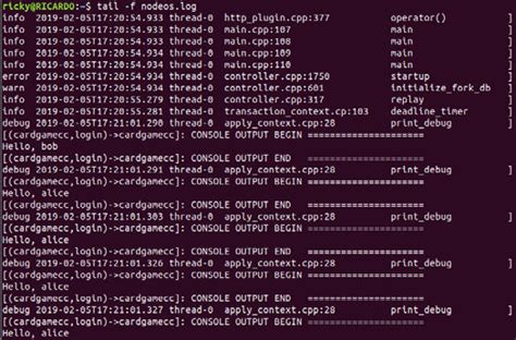 Eosio Blockchain Running Locally Download Scientific Diagram