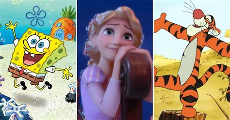 The 30 Happiest Cartoon Characters Ranked By Fans