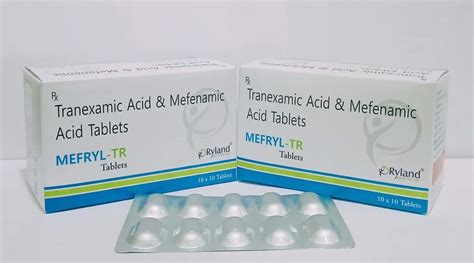 Mefenamic Acid 250mg Tranexamic Acid 500mg At ₹ 3630box Panchkula Industrial Area Phase 1