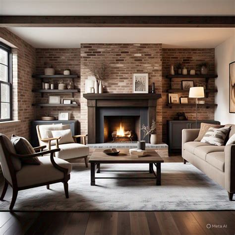 🌿 Modern Rustic Interior Design