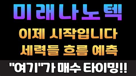 미래나노텍 미래나노텍주가전망미래나노텍주가미래나노텍전망미래나노텍분석미래나노텍목표가미래나노텍종목진단2차전지염호리튬수직계열화니켈 Youtube