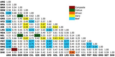 Block Density Correlation Block Density Correlation Across
