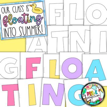 Summer Bulletin Board Floats Bulletin Board Floating Into Summer