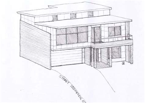 Isometric House Drawing At Explore Collection Of