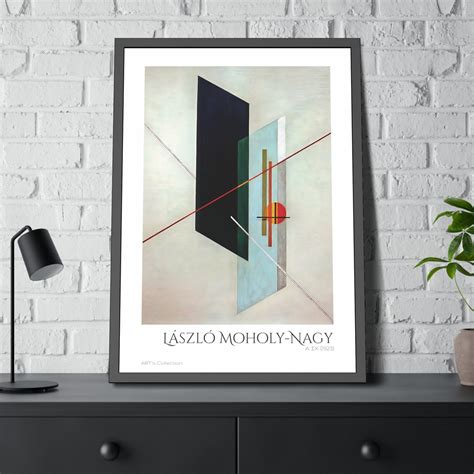 A Ix 1923 By László Moholy Nagy Arts Collection Series Framed