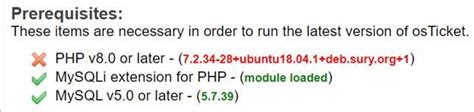 Upgrade And PHP Help OsTicket Forum