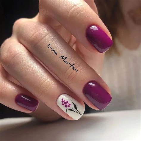 34 Latest Glossy Purple Nail Design Guides To Follow In 2024