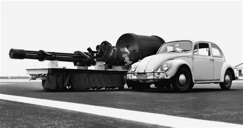 The General Electric Gau 8 A Avenger 30 Mm Rotating Barrel Gatling Auto