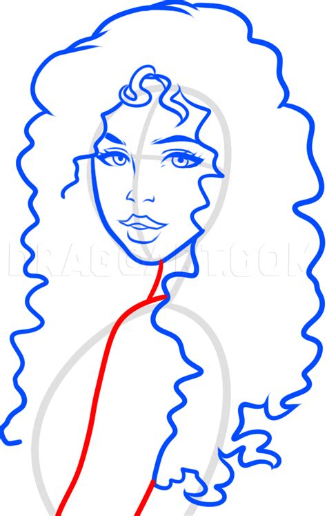 How To Draw Realistic Merida Drawing Step By Step By Dawn Dragoart