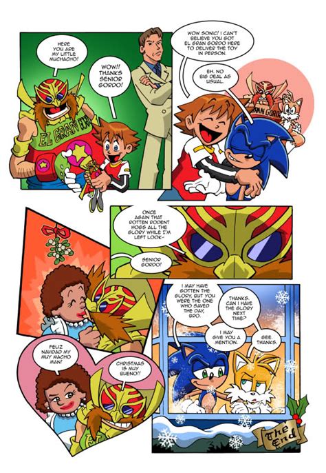 Sonic Eggs X Mas Page 5 Sonic Eggs Issue 3