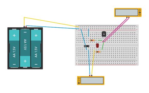 Circuit Design Circuito Practico Transistor Tinkercad