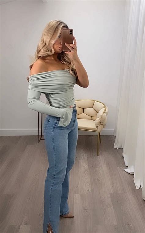 Olivia Asymmetric Top Matcha