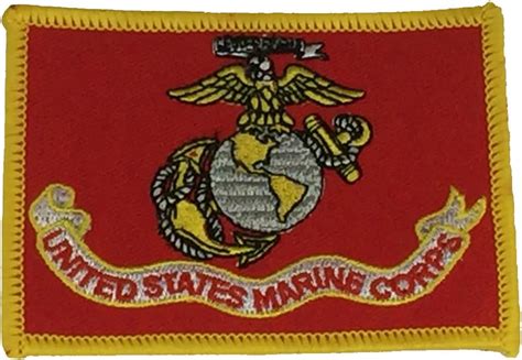 United States Marine Corps Flag Patch Color Veteran
