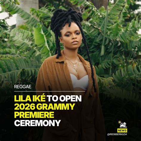 Irie Jamaican Singer Songwriter Lila Iké Will Open The 2026 Grammy